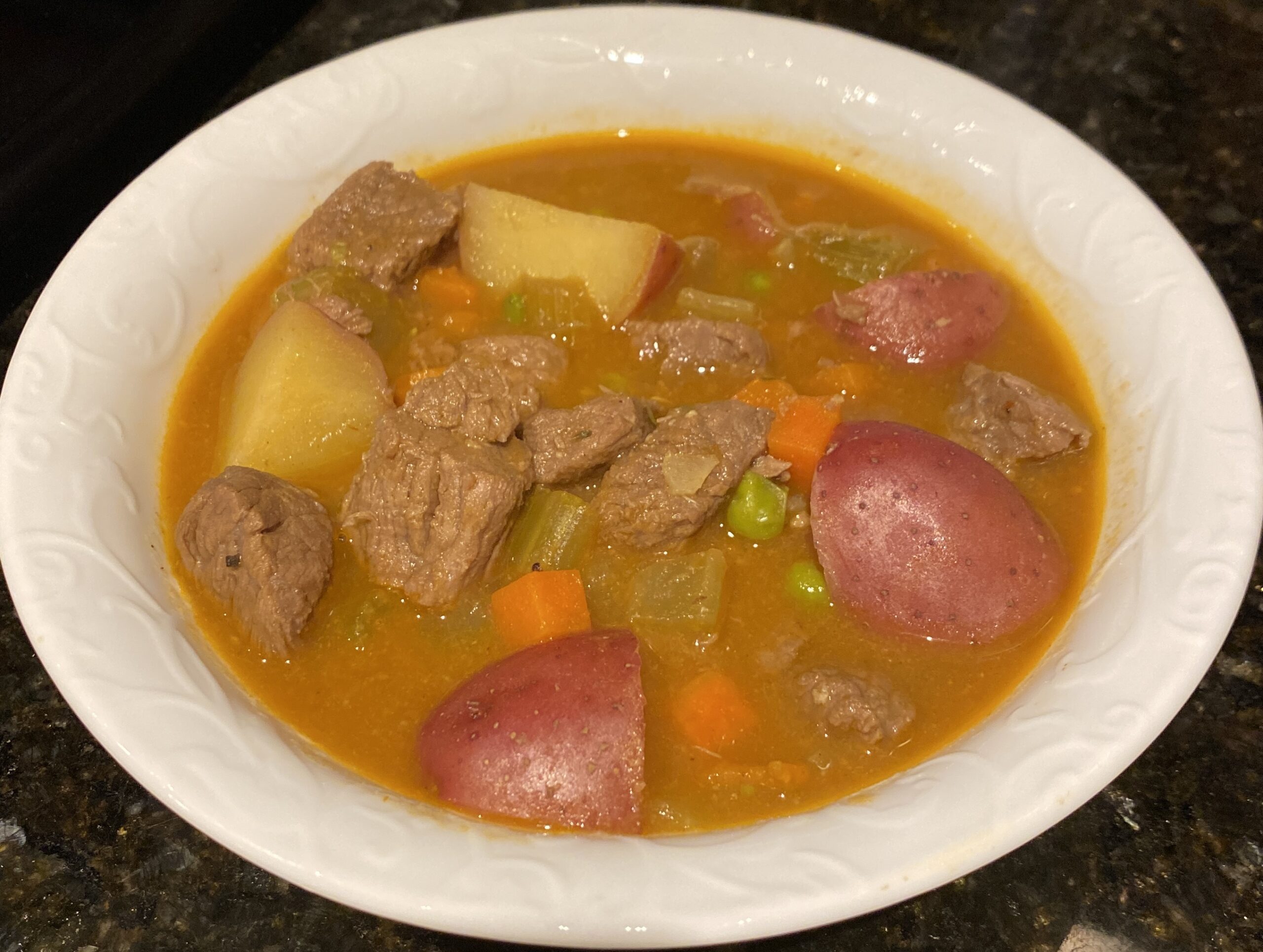 Low Carb (Keto) Beef Stew - Mind Your Crazy Kitchen